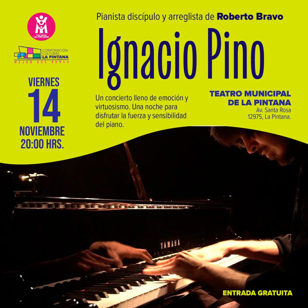 Recital de Ignacio Pino - Corporación Cultural de La Pintana
